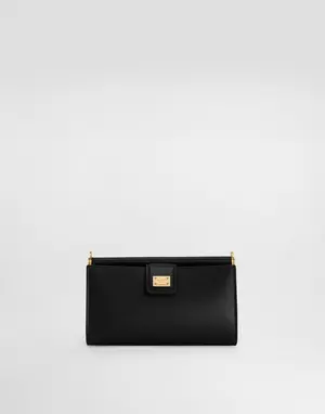 Dolce & Gabbana Plongé Calfskin Phone Bag - Black