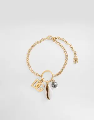 Dolce & Gabbana Dg Logo Bracelet - Gold