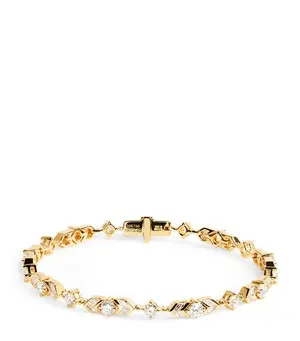 ANITA KO Dakota Diamond Bracelet - Gold