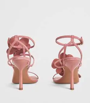 Zimmermann Leather Orchid Heeled Sandals