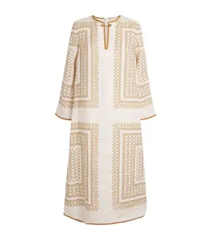 Zimmermann Linen Tunic Midi Dress