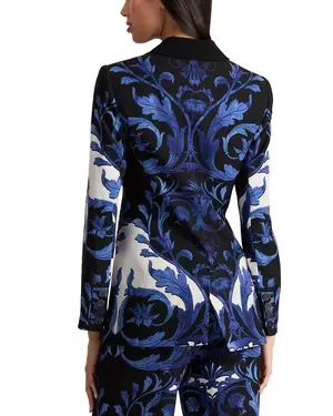 Alice + Olivia Fitted Printed Blazer - Regal Retreat