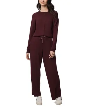 Splendid Supersoft Trim Pullover - Rosewood