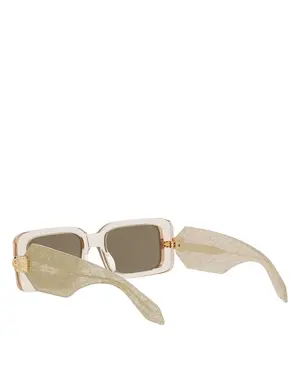 BVLGARI Serpenti Forever Rectangle Sunglasses