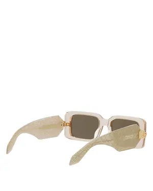 BVLGARI Serpenti Forever Rectangle Sunglasses