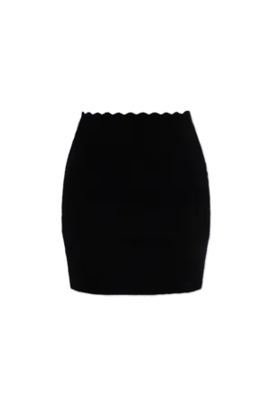 Chloé Mini Wool Skirt - Black