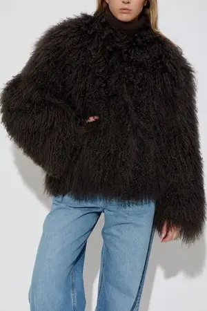 STAND STUDIO Charlotte Faux Fur Coat