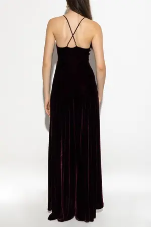 FORTE_FORTE Velvet Maxi Slip Dress