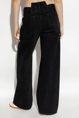 MAISON MARGIELA Straight-leg Jeans - Black