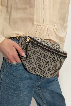 Tory Burch T Monogram Belt Bag - Beige
