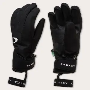 Oakley Leather Palm Insulated Gloves - Black