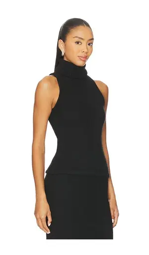 ALL THE WAYS Elsie Knit Top - Black