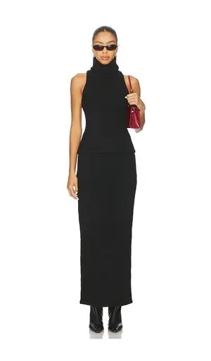 ALL THE WAYS Elsie Knit Top - Black