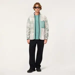 Oakley Full-zip Sherpa Jumper - Green