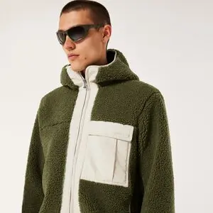 Oakley Snowdrift Full Zip Sherpa - Green