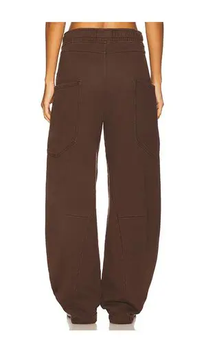 AFRM Finely Straight Sweatpant - Espresso