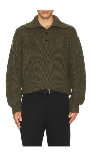 Vince Long Sleeve Mockneck Sweater