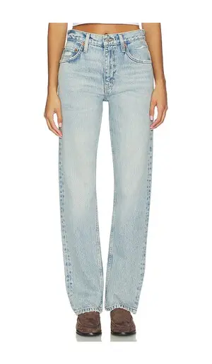 RE/DONE Blondie Straight Jeans - Ripped Tide