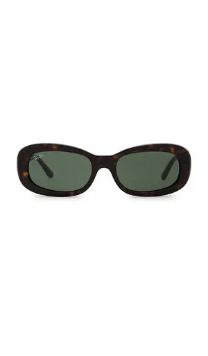 Ray-ban Rectangular Sunglasses - Havana