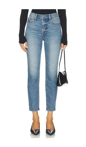 PISTOLA Bri Ankle High Rise Slim Straight Jeans - Charleston