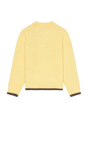 Obey Sweater Polo In Yellow