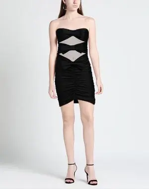 ANIYE BY Strapless Bow-detailed Bodycon Mini Dress