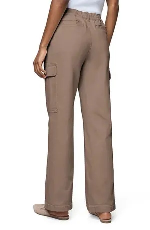 Splendid Ottilie Cotton-blend Cargo Pants - Cedar Brown
