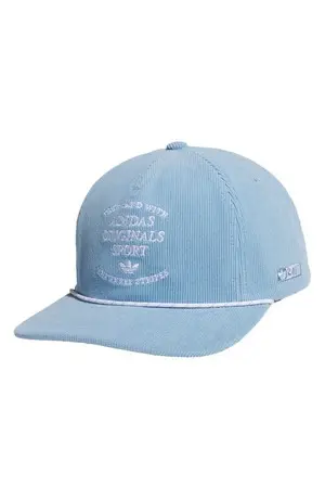 Adidas Gender Inclusive Unfair Way Corduroy Baseball Cap - Ash Blue/white
