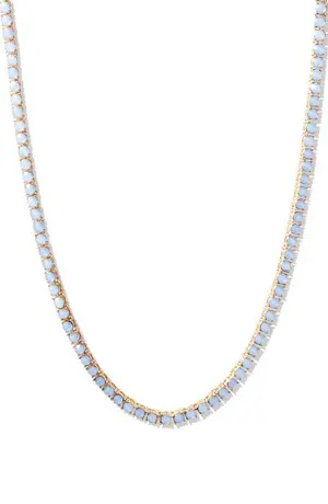 BROOK & YORK Isabella Cubic Zirconia Tennis Necklace - Gold