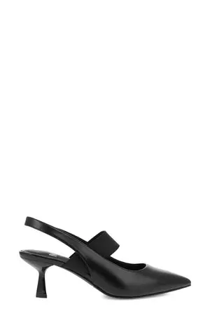 Mia Nicolette Slingback Pumps - Black