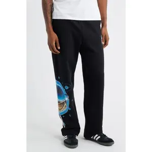 MARKET Smiley® Chrome Logo Cotton Fleece Sweatpants