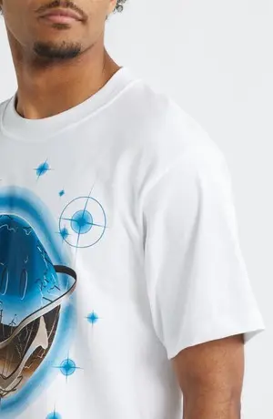 MARKET Smiley® Chrome Logo Cotton Graphic T-shirt