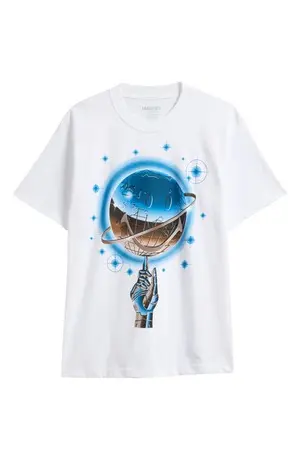 MARKET Smiley® Chrome Logo Cotton Graphic T-shirt