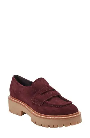 Marc Fisher Norton Lug Sole Penny Loafer