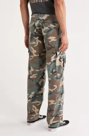 Rvca Dayshift Cargo Pants - Vintage Woodland