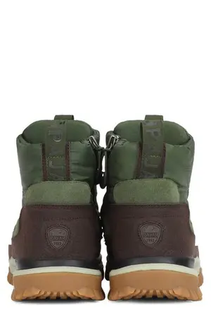 Pajar Fero 2.0 Waterproof Ankle Boots - Military Green-dark Brown