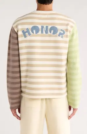 HONOR THE GIFT Striped Knit Sweater