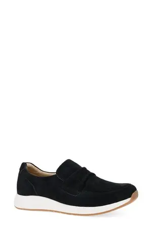 Dansko Clementine Slip-on Sneaker - Black Nubuck