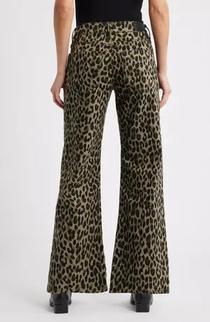 MAVI Sabrina Printed Wide Leg Jeans