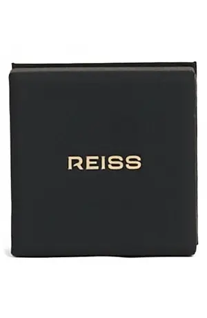 REISS Cressida Crystal & Enamel Cuff Bracelet