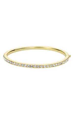 Ted Baker London Crystal Hinge Bracelet - Gold Tone/clear Crystal
