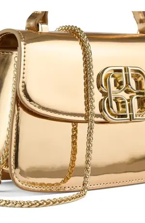 LK BENNETT Annabelle Grab Top Handle Bag - Gold