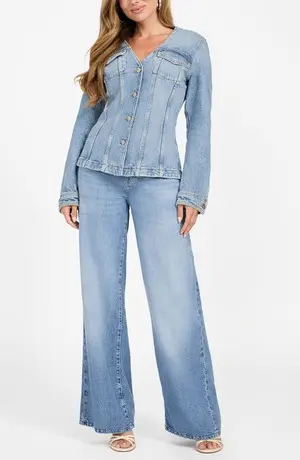 Guess Camille Denim Blazer