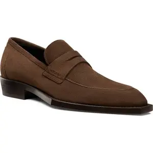 Stuart Weitzman Square Toe Loafers For Men
