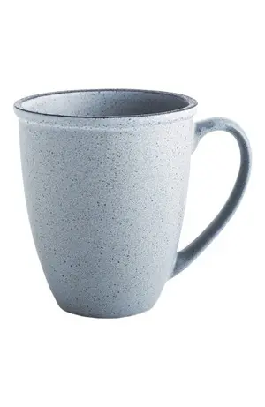 STONE + LAIN Tina Stoneware 4-piece Mug Set - Blue And Gray