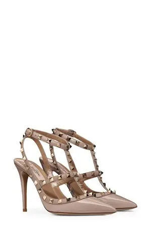 Valentino Garavani Rockstud T-strap Pumps