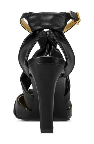 Donna Karan New York Ankle Strap Pointed Toe Pumps