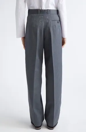 MAISON MARGIELA Memory Of The Hem Herringbone Pants