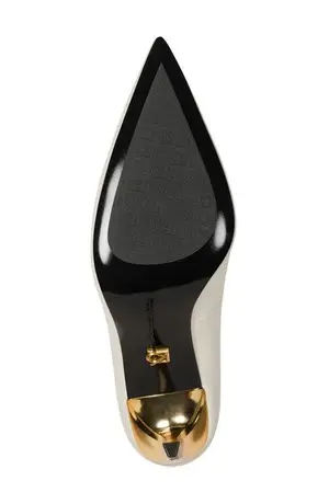 Donna Karan New York Panthia Pointed Toe Pump - Ivory