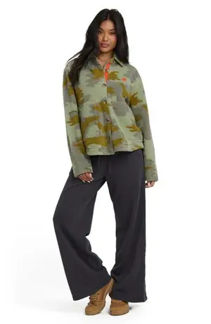 BILLABONG Breezy Fleece Shacket - Camouflage